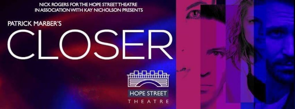 Amber Blease in Closer at The Hope Street Theatre - Simon & How